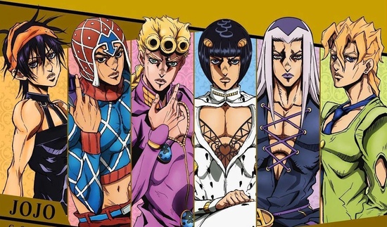 죠죠의 기묘한 모험 황금의 바람 죠죠의 기묘한 모험 5부 애니화 Anime Linkkf 애니 Tv 자막 더빙